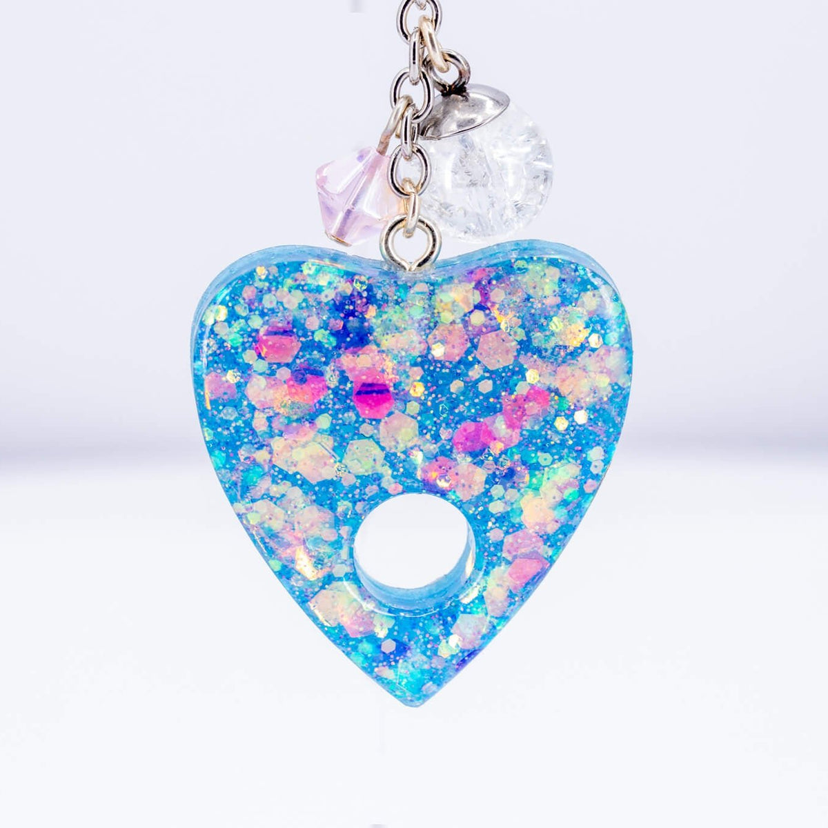 Ouija Planchette Keychain – Pearl Moon Creations